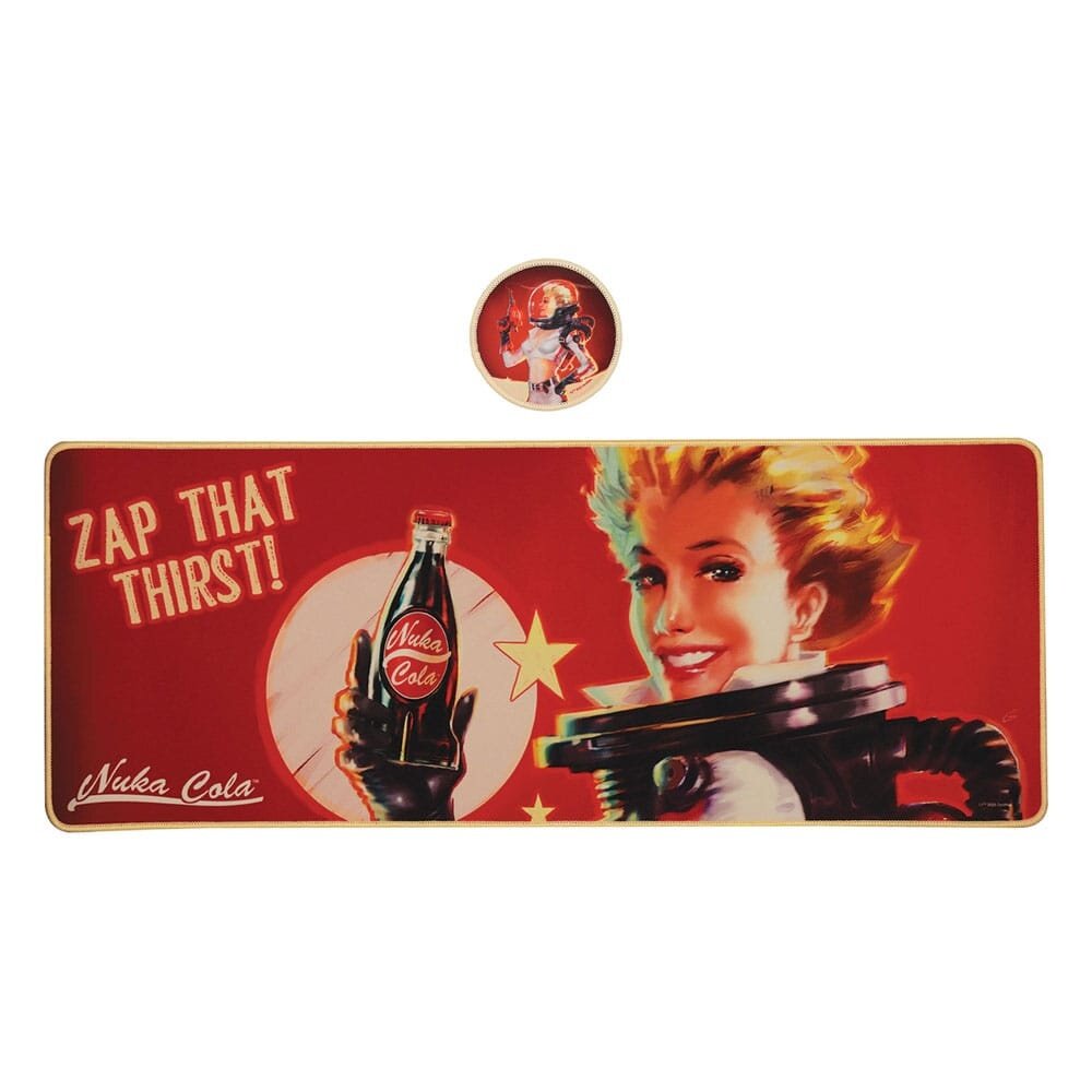 Fallout Nuka-Cola XL Mousepad & Coaster - Planet Fantasy