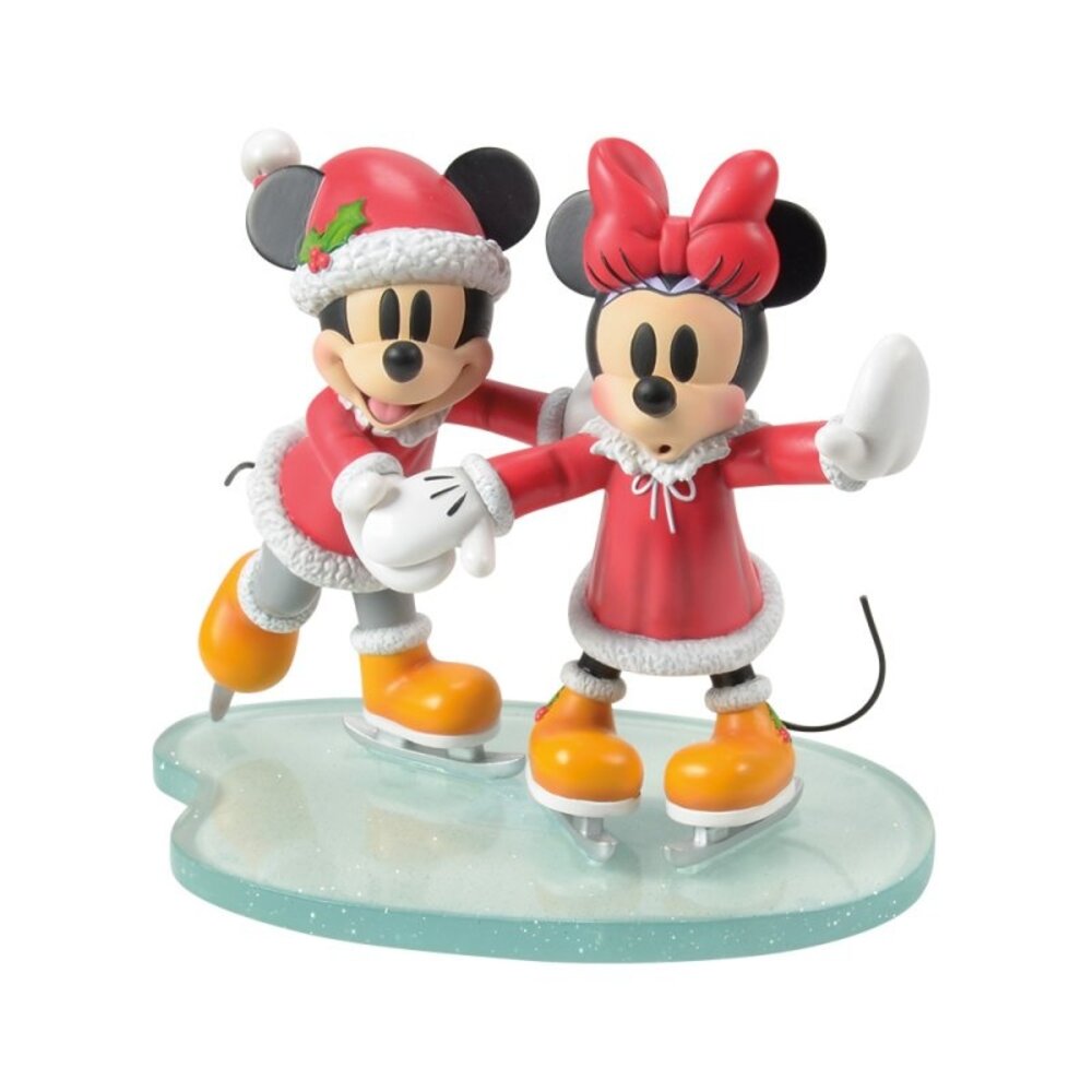 Mickey & Minnie Mouse Ice Skating 15 cm - Planet Fantasy