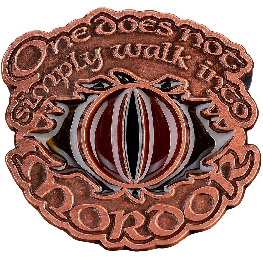 Lord of the Rings One Does Not Simply Walk Into Mordor Pin - Planet Fantasy