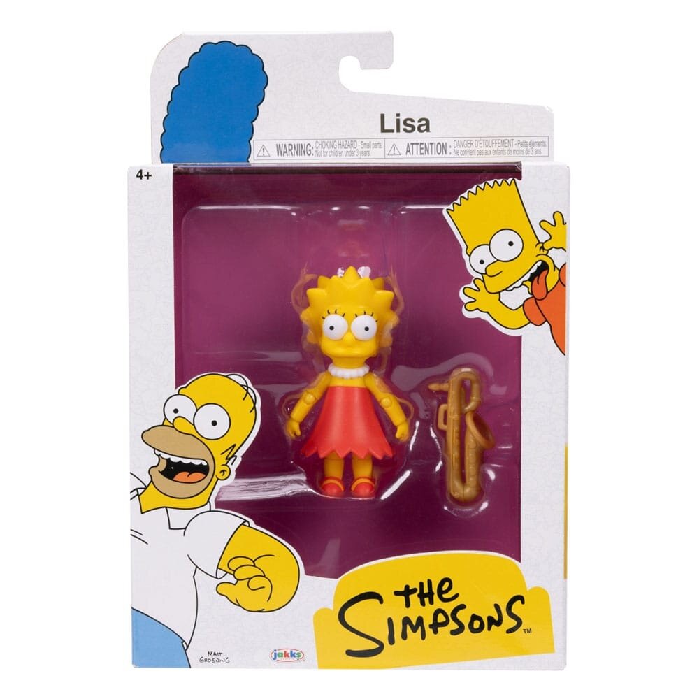 The Simpsons Action Figure Lisa with Sax 13 cm - Planet Fantasy