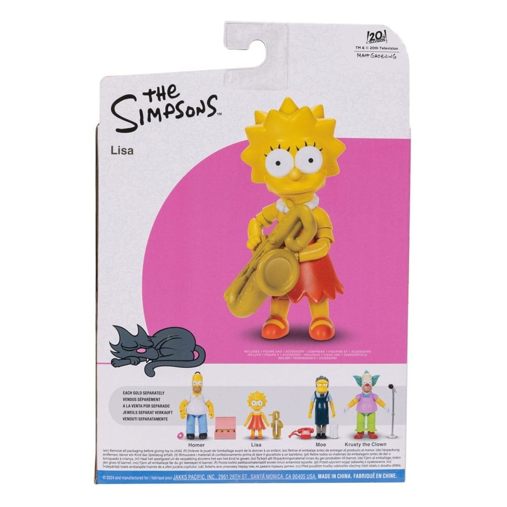 The Simpsons Action Figure Lisa with Sax 13 cm - Planet Fantasy