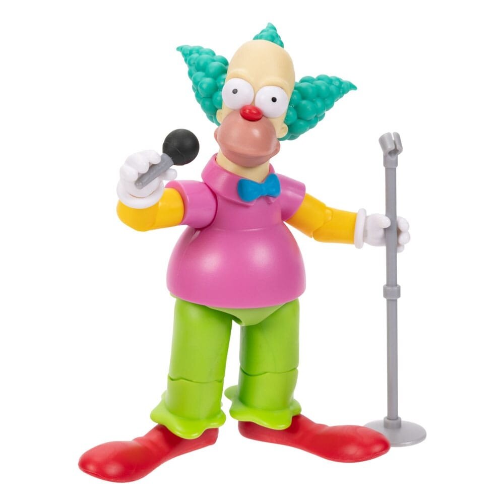 The Simpsons Action Figure Krusty with Microphone 13 cm - Planet Fantasy