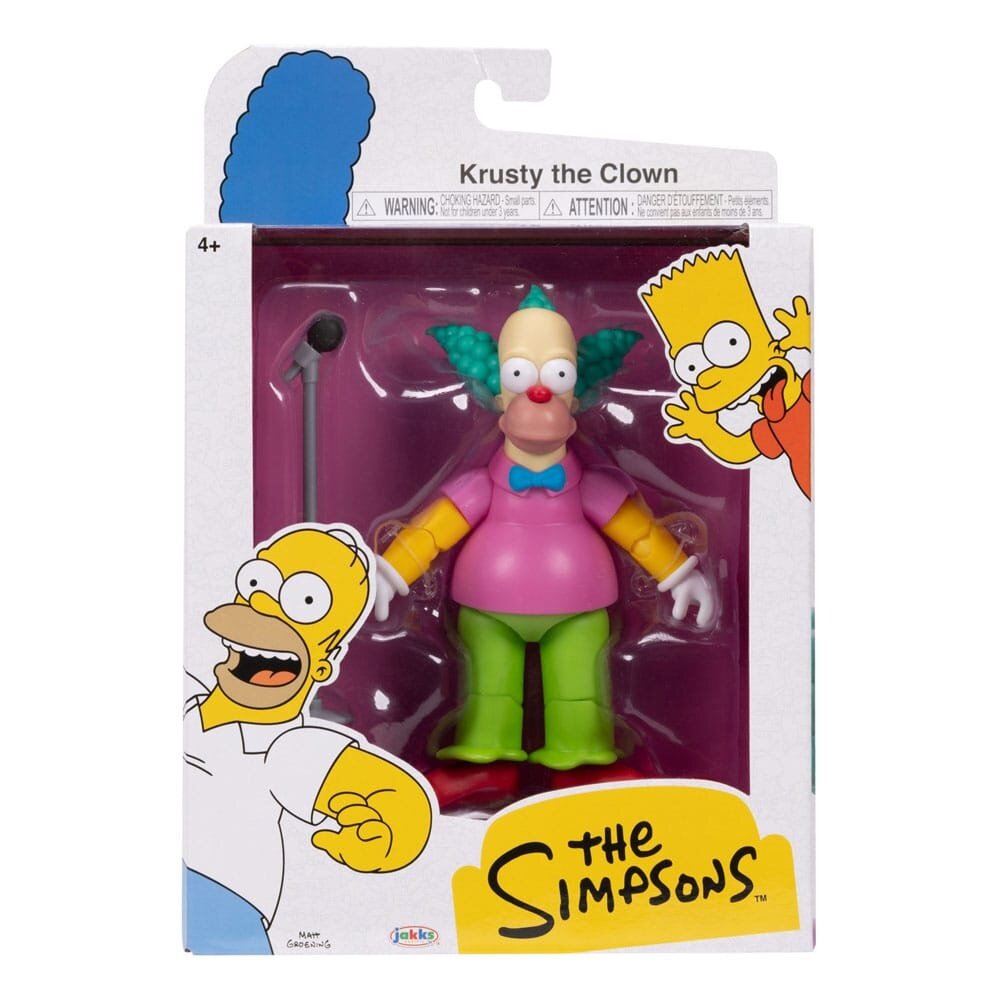 The Simpsons Action Figure Krusty with Microphone 13 cm - Planet Fantasy
