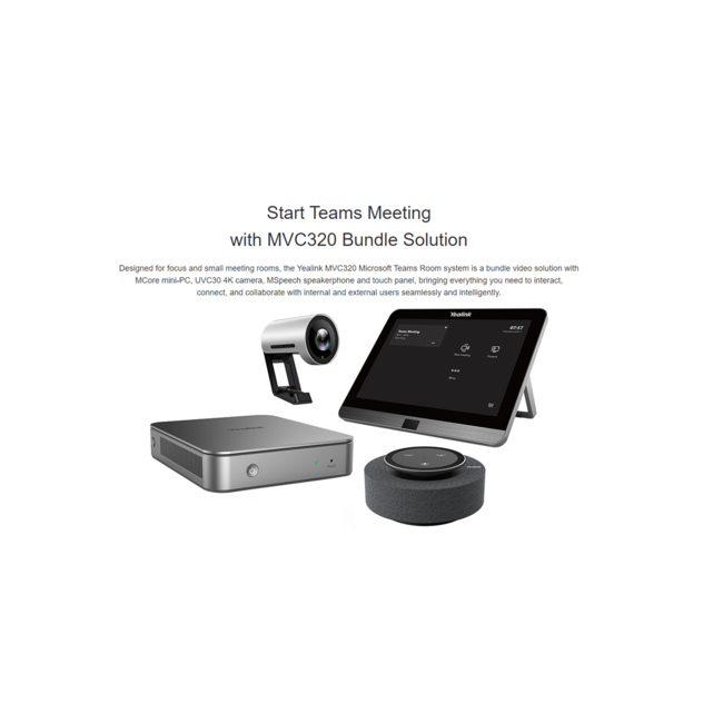 Salle des équipes Microsoft Yealink MVC320 - Voip and Go