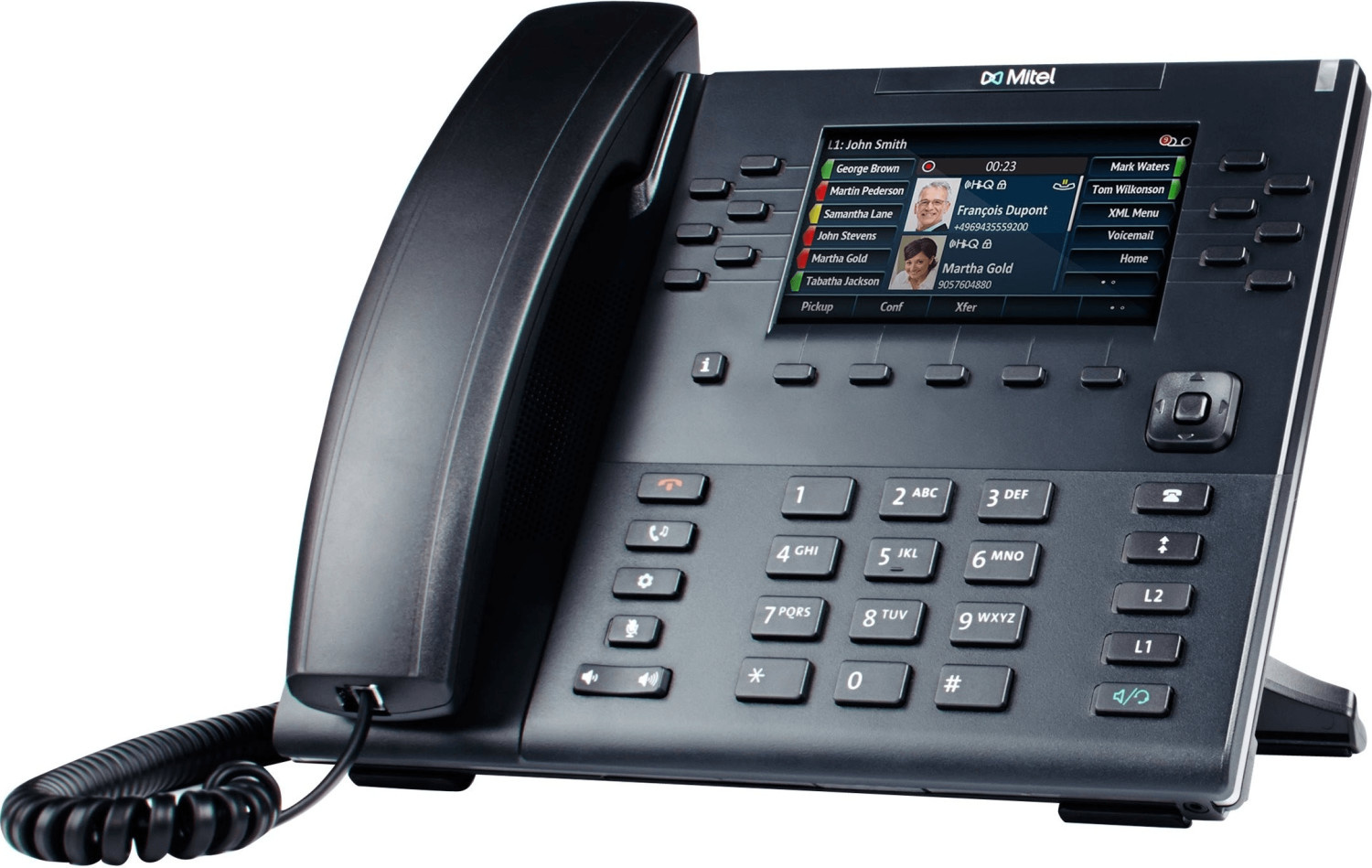 Téléphone SIP confort Mitel SIP 6869 - sans alimentation - Voip and Go