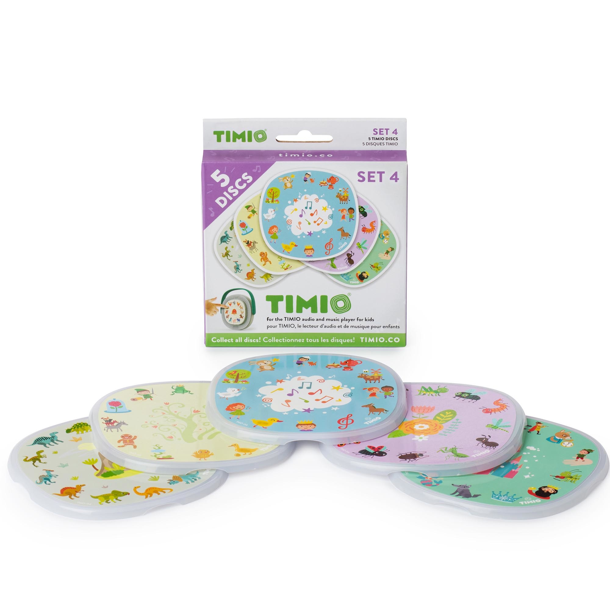 Disc Pack Set 4 - Quartier Bébé