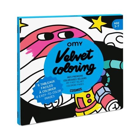 Omy Coloriage Velours - Cosmos - Quartier Bébé