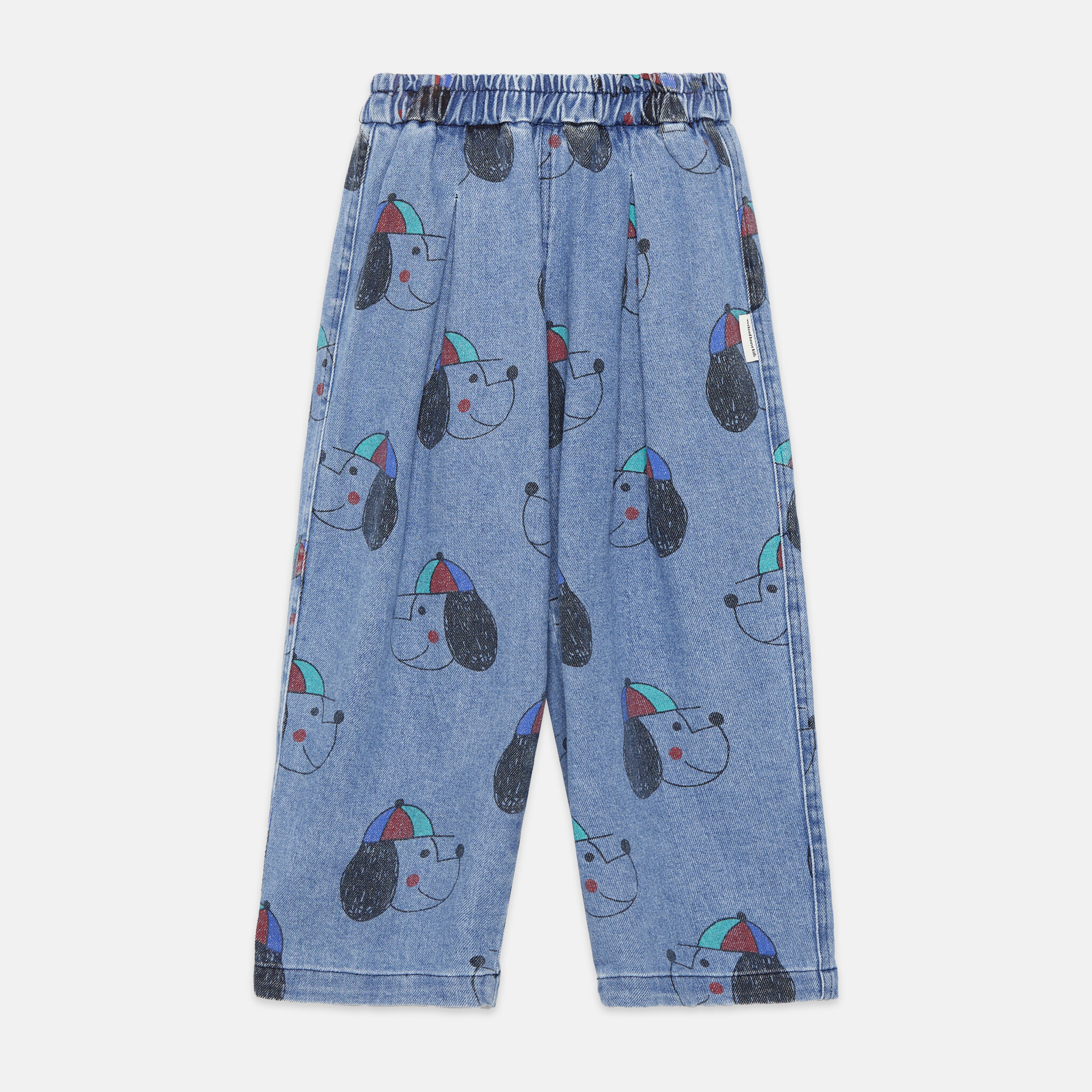 Weekend House Kids Happy dog jeans Denim ss26 - Quartier Bébé