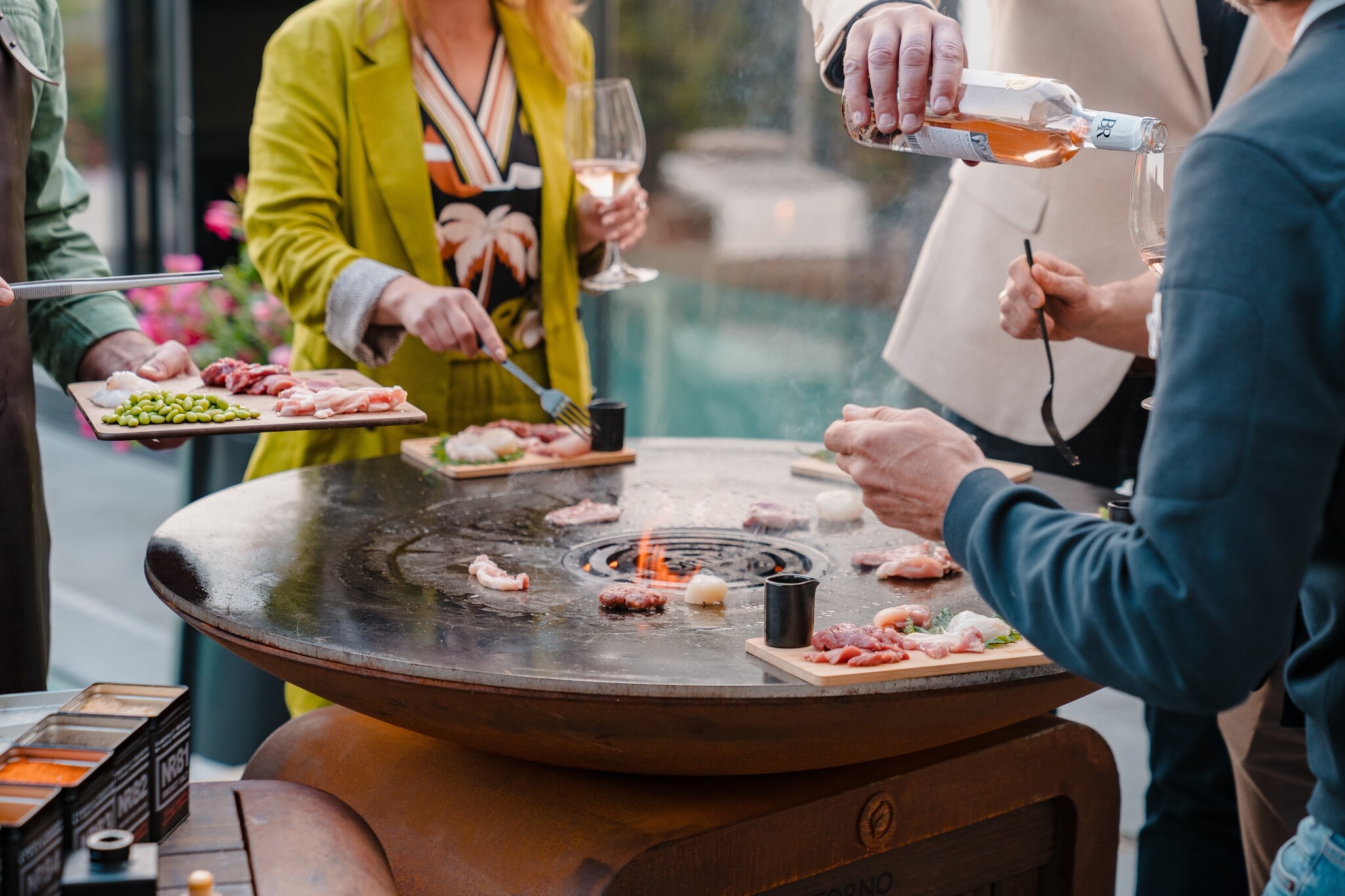 Forno Barbecue SEARE HALO PIEZO - Feuertischshop.com