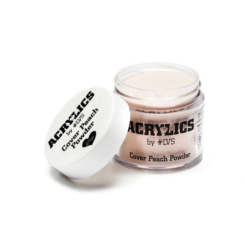 LoveNess LoveNess Cover Peach Acrylic Powder by #LVS - Nagelgroothandel.nl