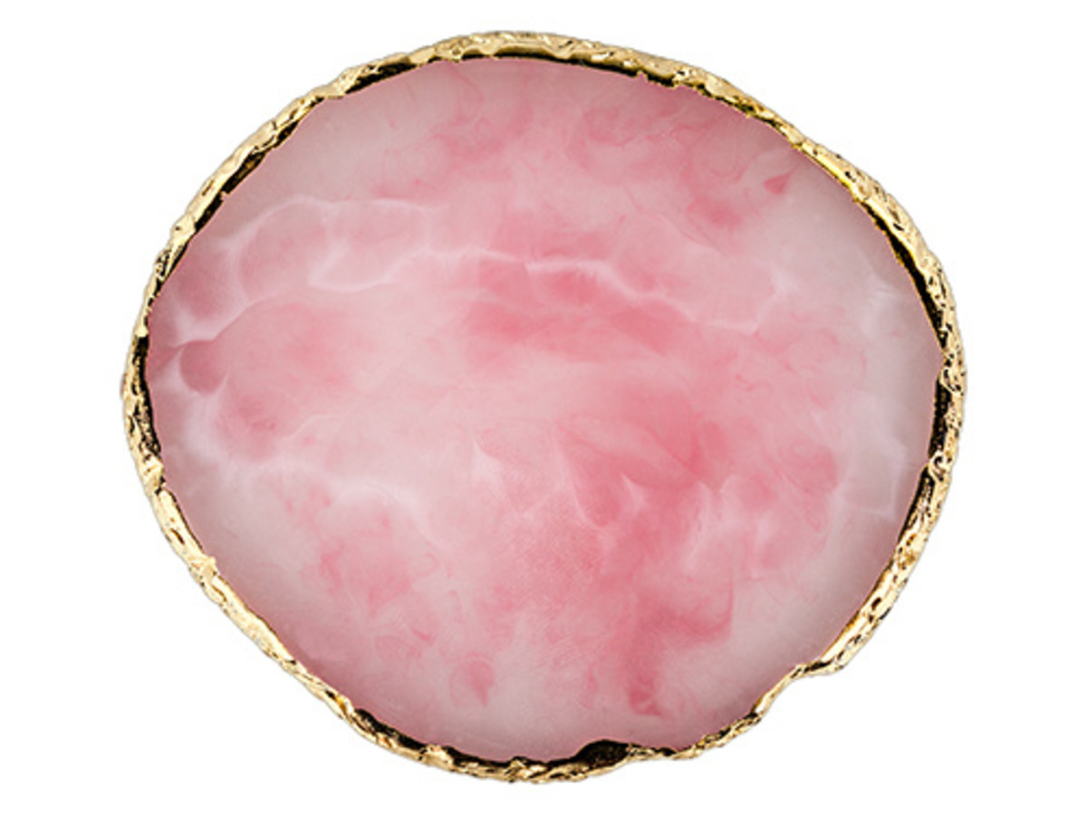 PBP Demo Plate Oval Pink - Nagelgroothandel.nl