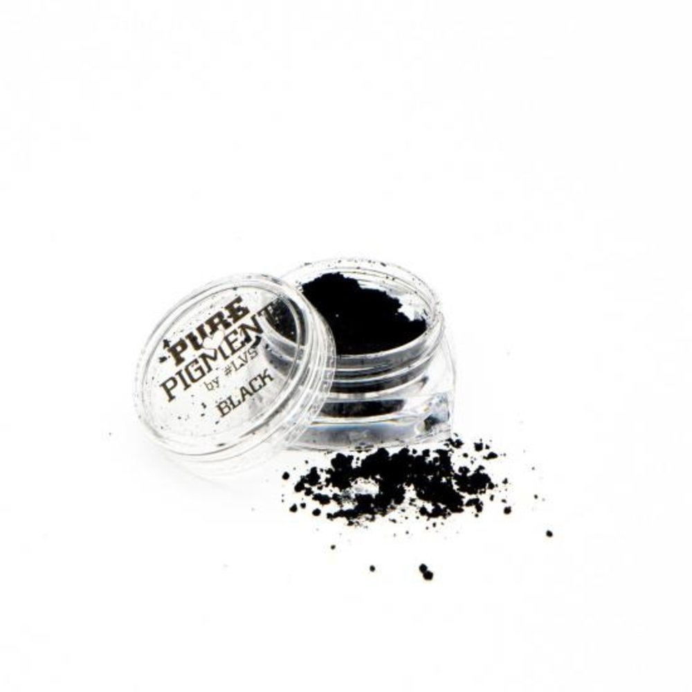 LoveNess LVS Pigment Pure Black - Nagelgroothandel.nl