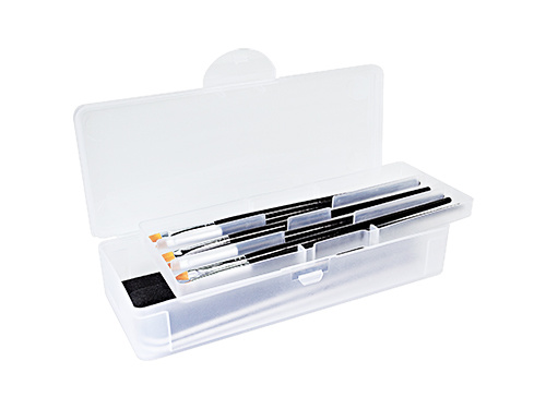 PBP Toolbox Vijlen & Penselen Clear - Nagelgroothandel.nl