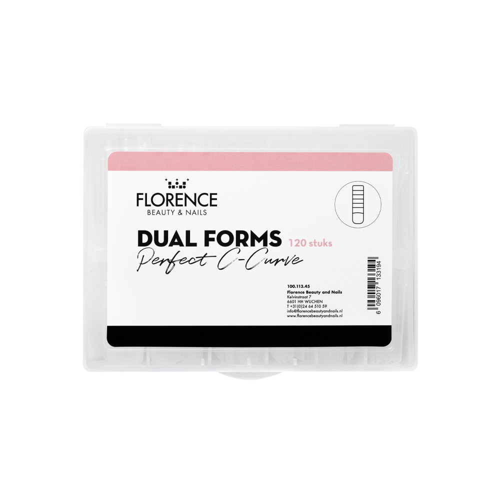 Florence Nails Dual Forms Perfect C-Curve 120 stuks - Nagelgroothandel.nl