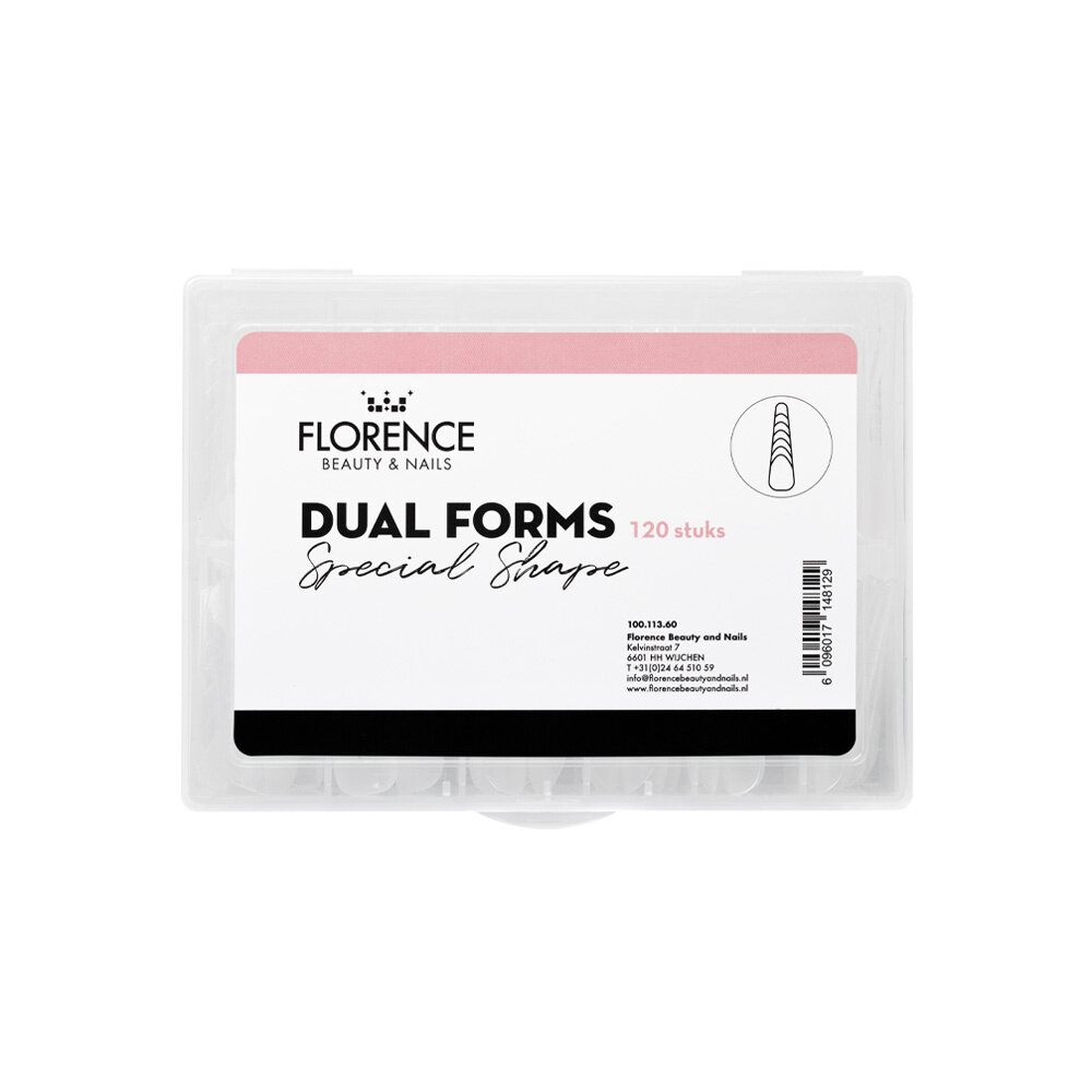 Florence Nails Dual Forms Special Shape 120 stuks - Nagelgroothandel.nl