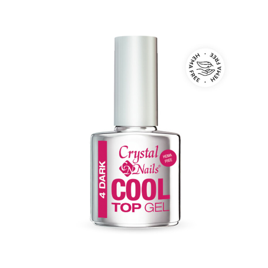 Crystal Nails Cool Top Gel 4 Dark 13 ml *niet leverbaar ...