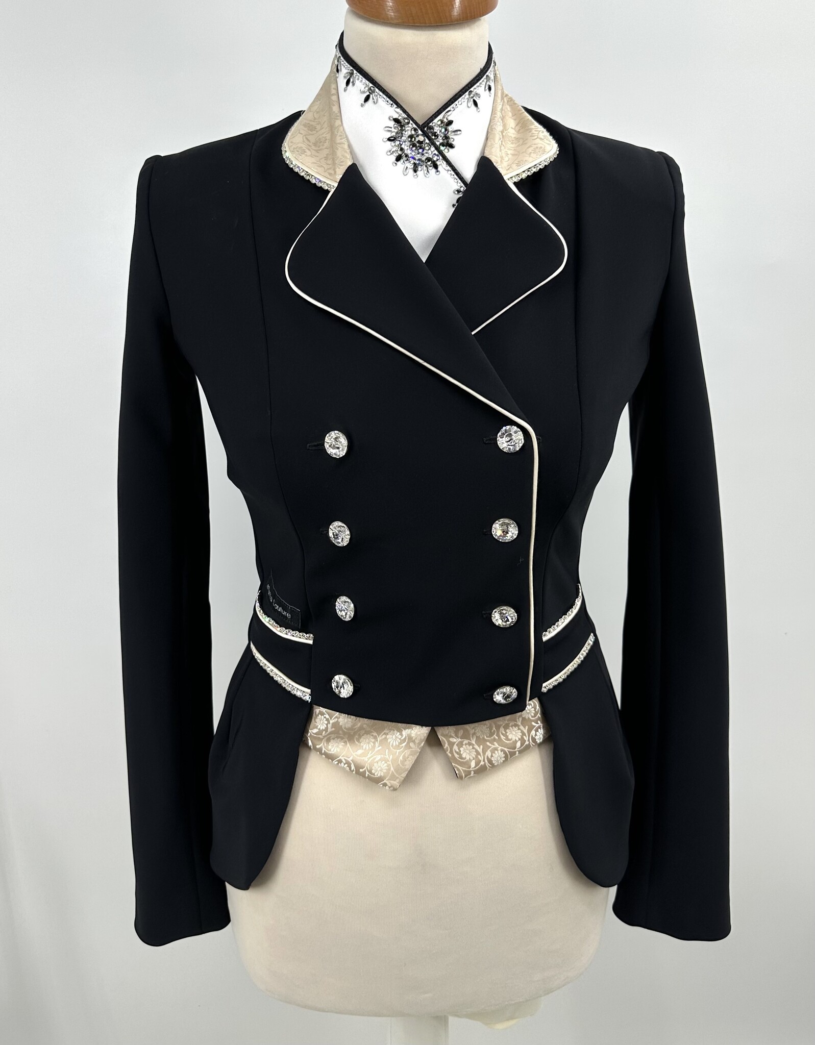 Lamantia Couture Mini Frack Black LE Champagne - Equestrian Style ...
