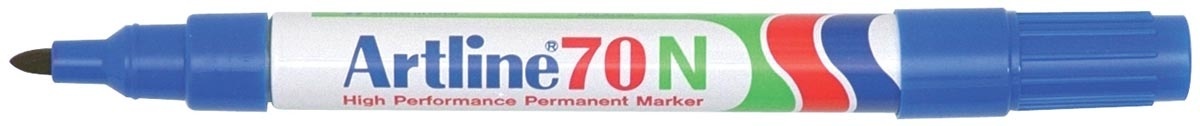 Permanent marker Artline 70N - blauw - 1,5 mm - ronde punt ...