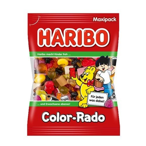 Haribo - Color-rado - Mélange de bonbons - 1 KG - VerpakkingenXL.be