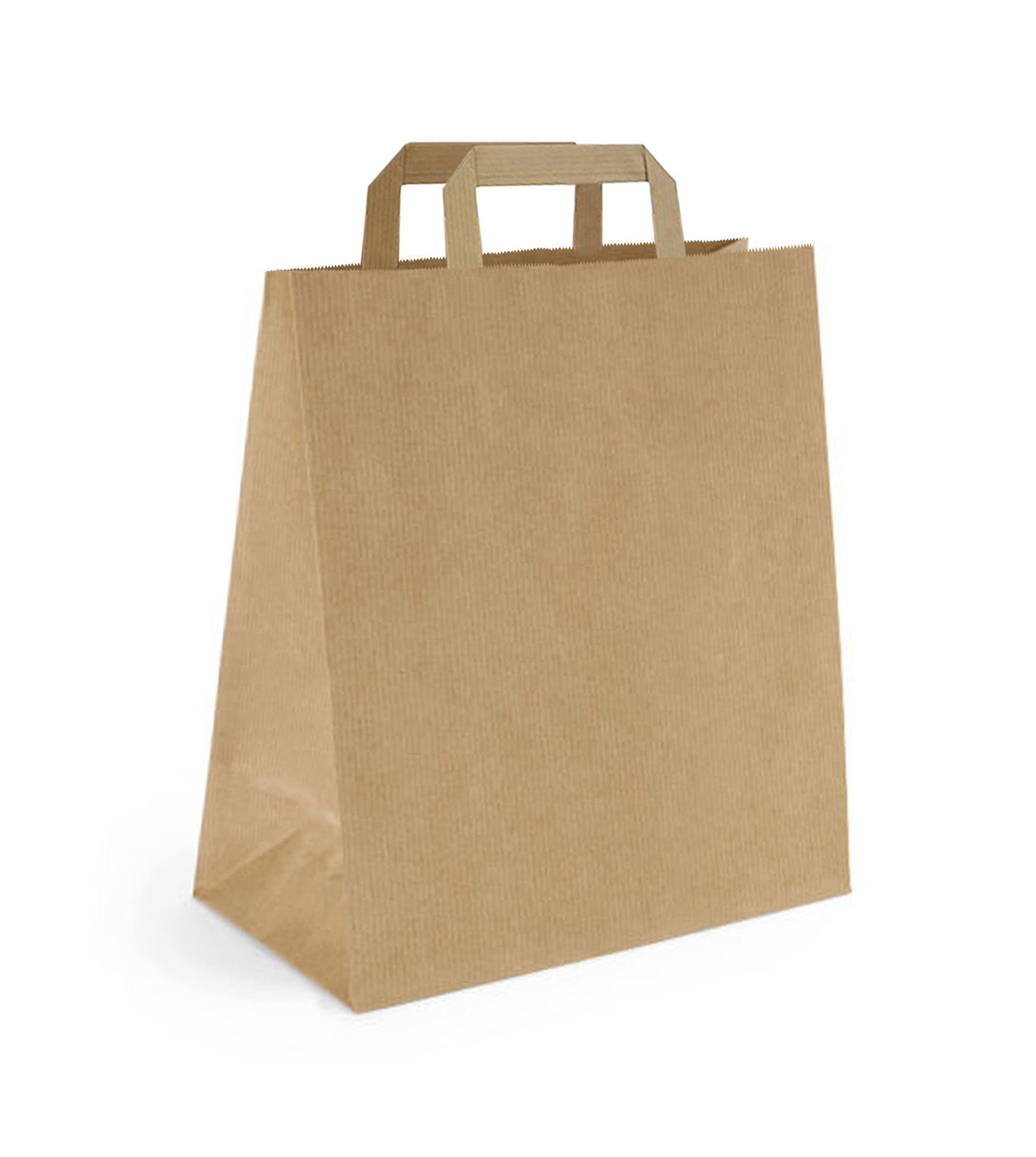 Papieren tas 25 x 15 x 32 cm -200 stuks - Binnen 24 uur geleverd ...