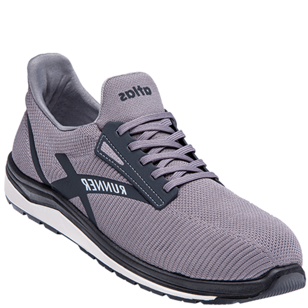 Atlas Runner 65 S1P Laag Grijs Sneaker Werkschoen - werkschoenwereld.nl