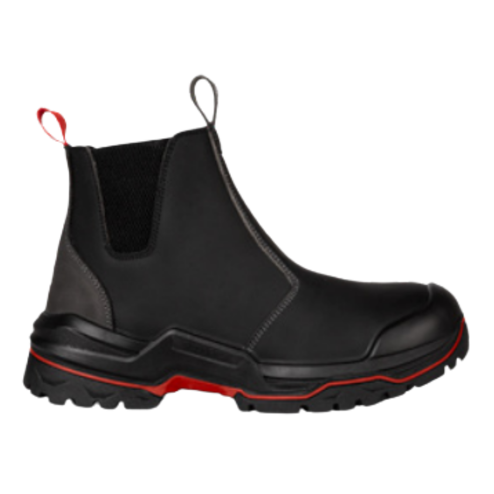 Redbrick Pulse Ankle Boot 32334 S3S Hoog Zwart Instap Werkschoen ...