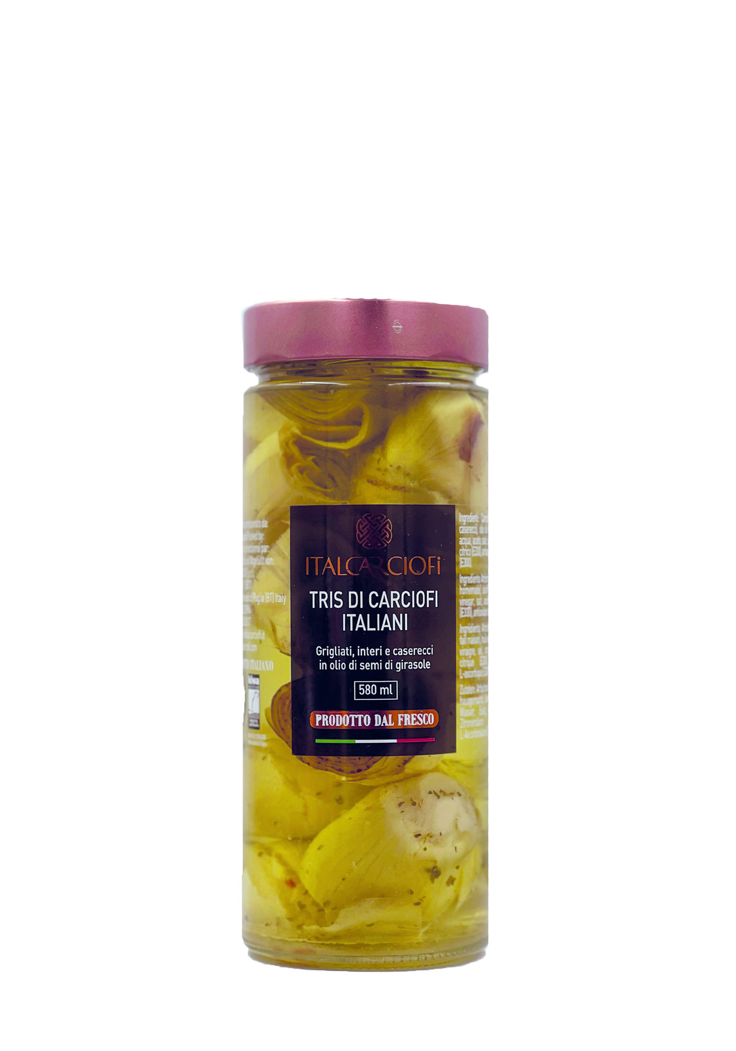Tris di carciofi italiani 580g - italcarciofi - Vina et Cibi