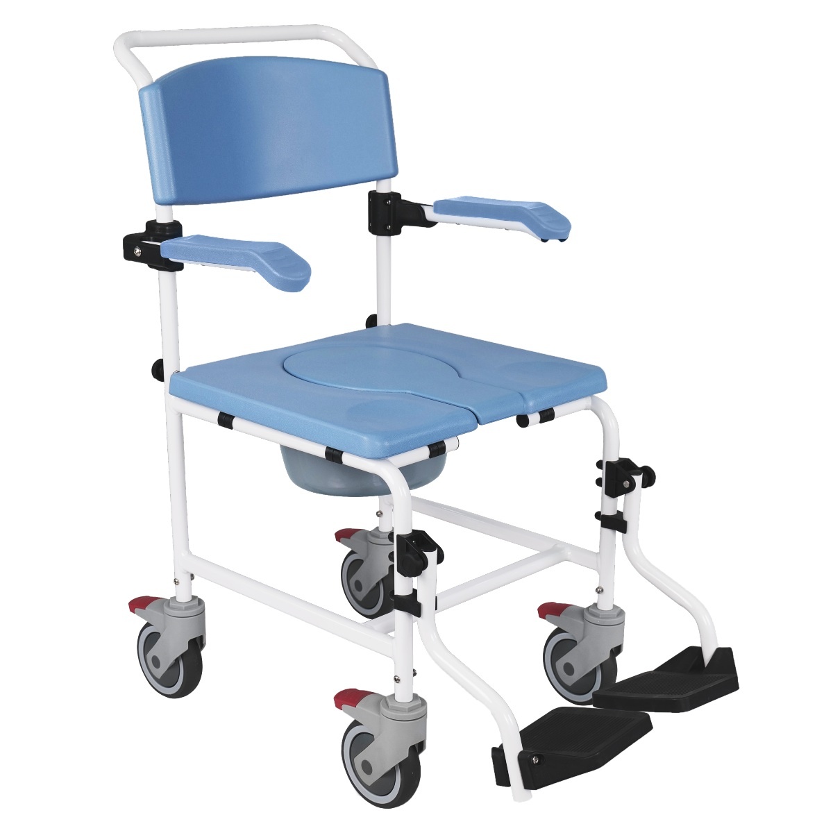 Verrijdbare douchestoel en toiletstoel in 1 kopen? | Snel geleverd ...