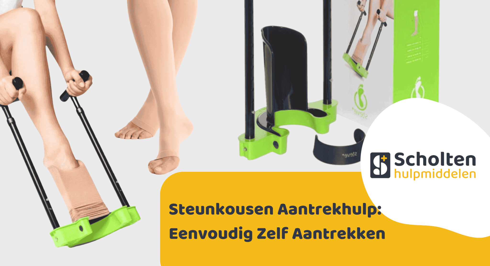 Steunkousen Aantrekhulp voor Spataderen en Oedeem | Scholten ...
