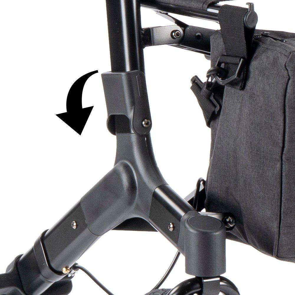 MultiMotion Outdoor rollator - Zwart - Scholten Hulpmiddelen B.V.