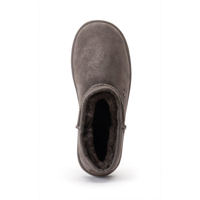 Warmbat Conner - Heren Suede Pebble - 't Swarte Schaep