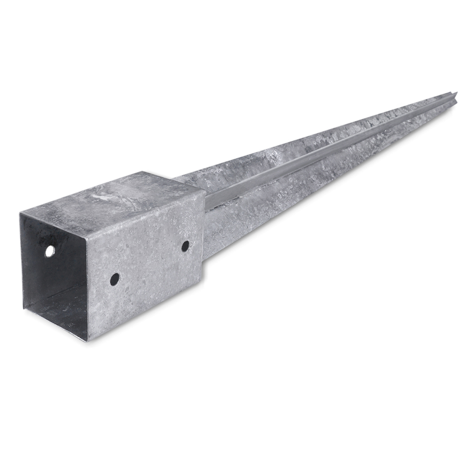 Paalhouder met punt - paalpunt verzinkt bij HOUTvakman.be! - HOUTvakman.be