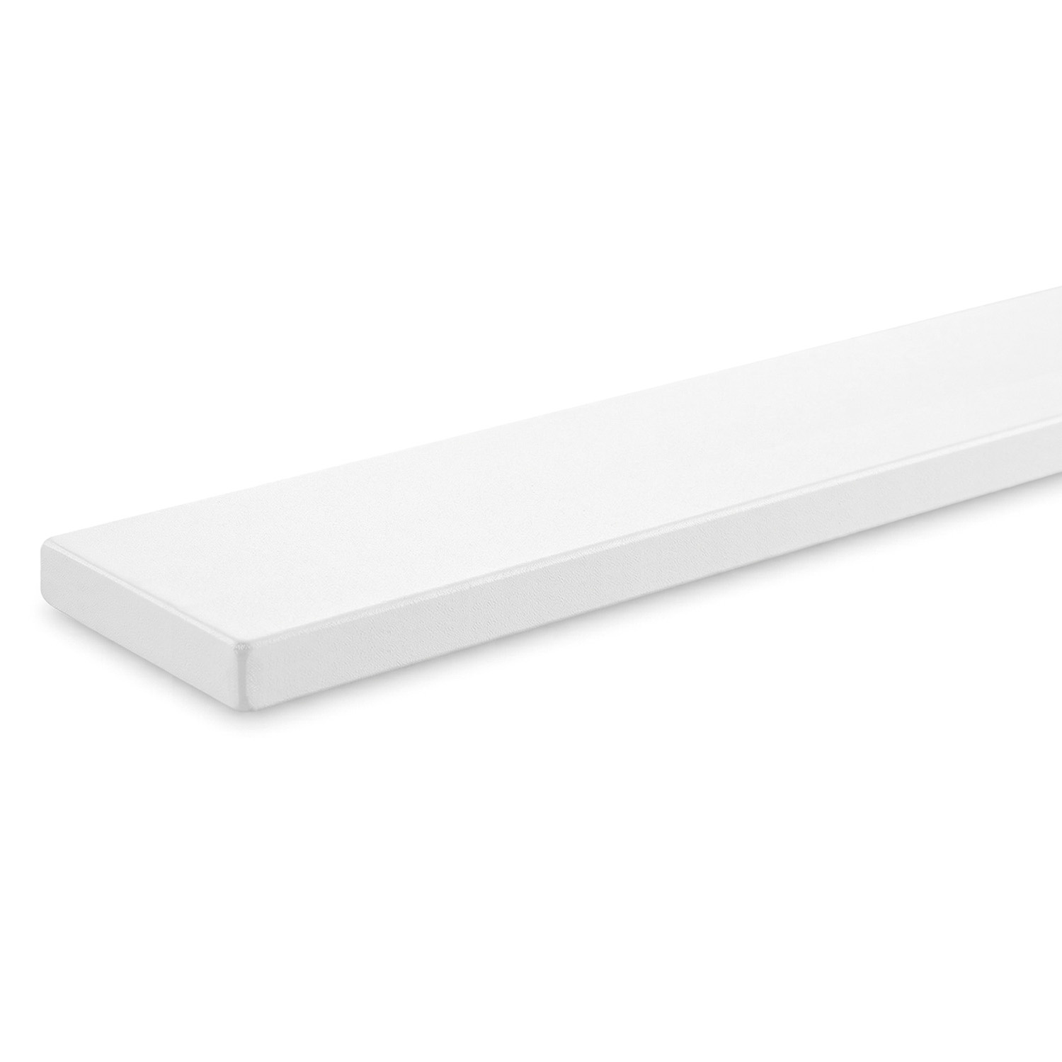 Main courante blance - rectangulaire 50x10 mm - Collection unique