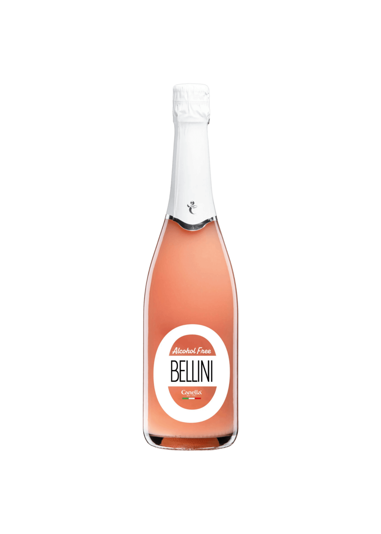 Bellini Cocktail ZERO Alcoholvrij 0,0% - Wijnimport Jos Rijnaarts