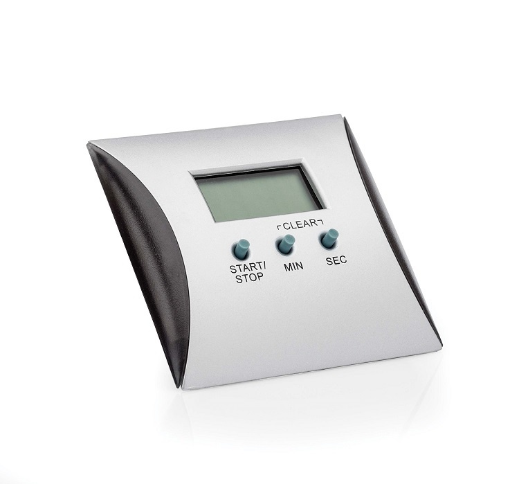 XANITALIA Timer Digital - SILVER / BLACK - Special Beautiful