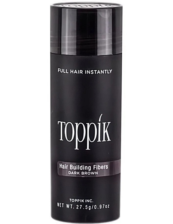TOPPIK HAIR BUILDING FIBERS DARK BROWN - Special Beautiful