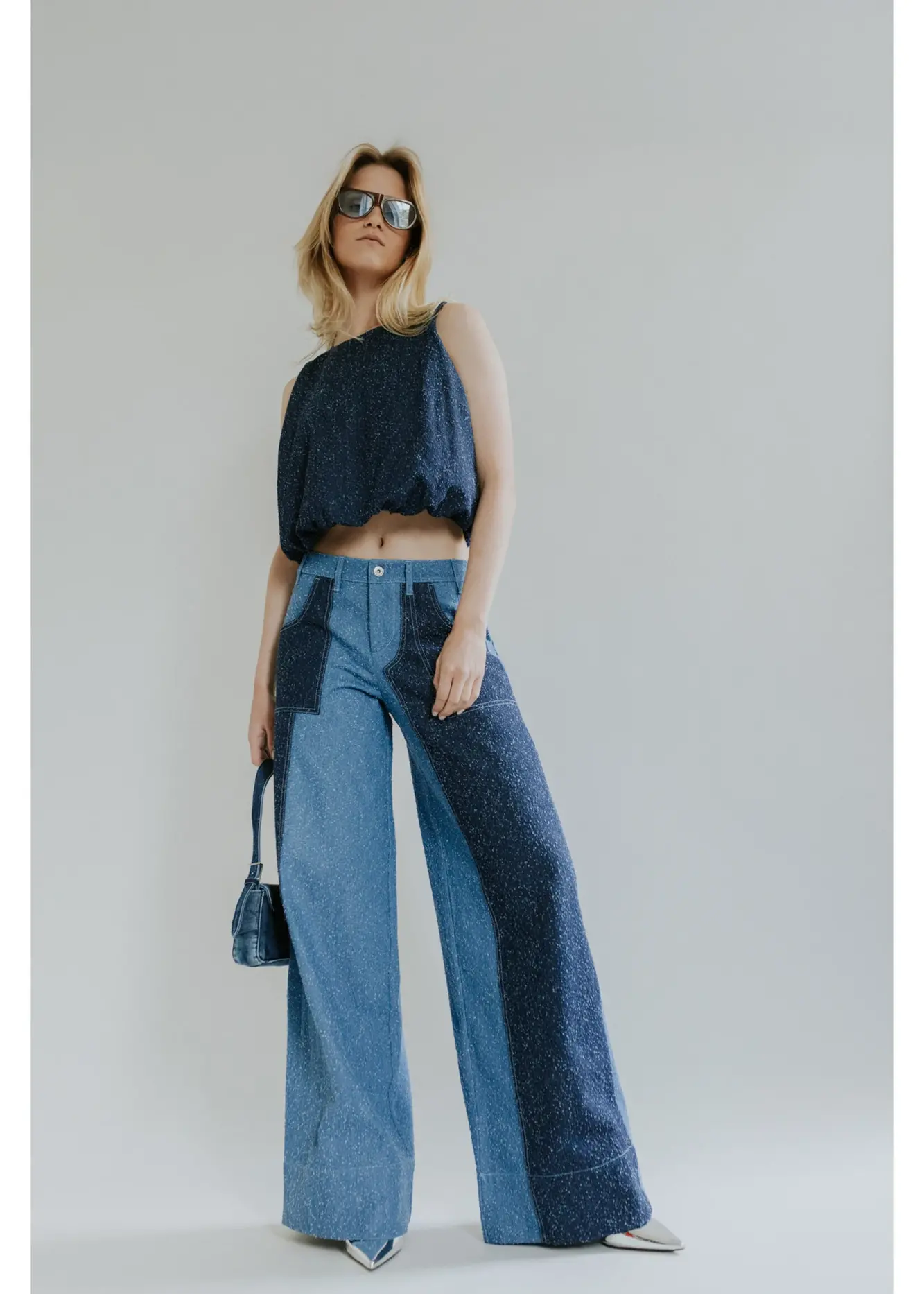 Soho Denim Top - Maison Majé