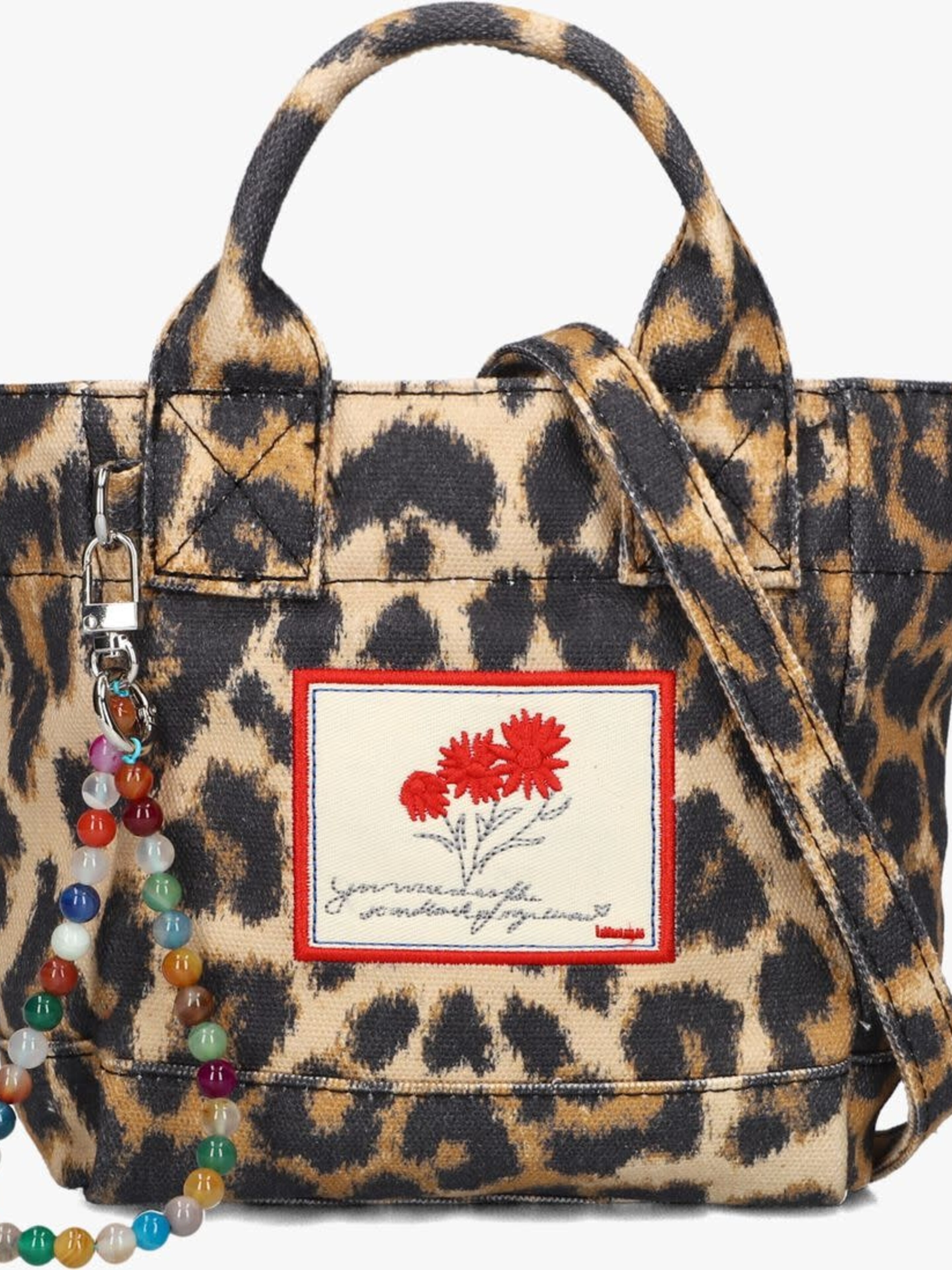 BECK SONDERGAARD Leopa Canvas Gabby Bag - Maison Majé