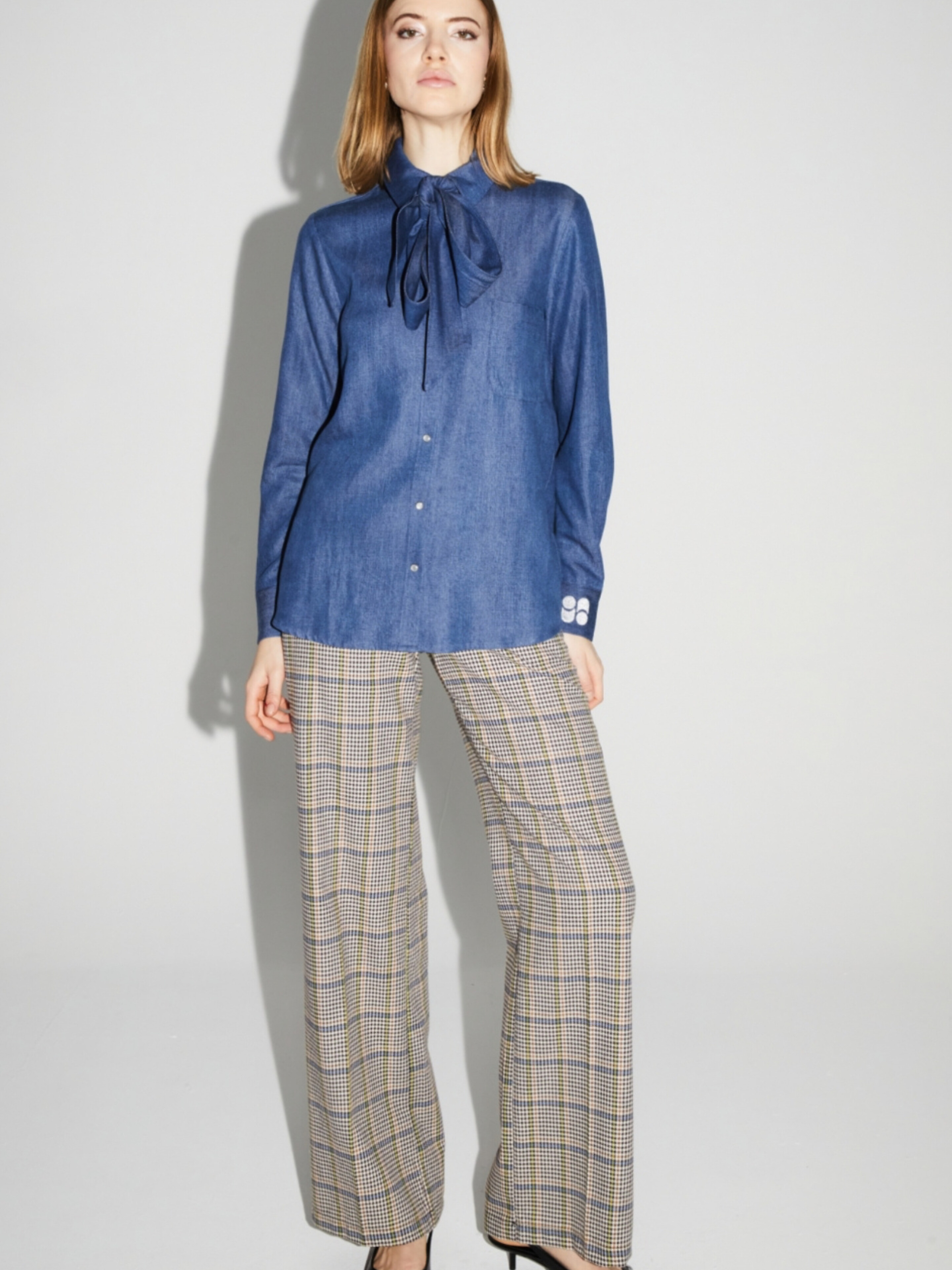 Lou Shirt Blue - Maison Majé