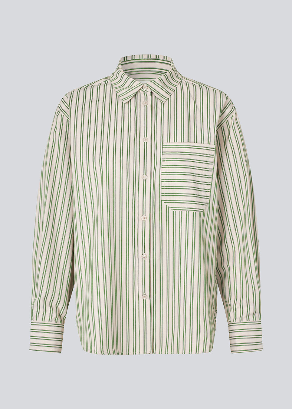 MilleMD Shirt Green Stripes - Maison Majé