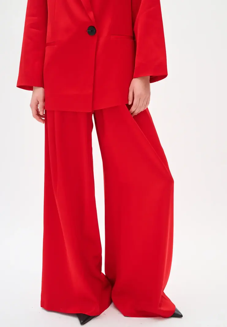 INWEAR ZumahIW Pants Fire Red - Maison Majé