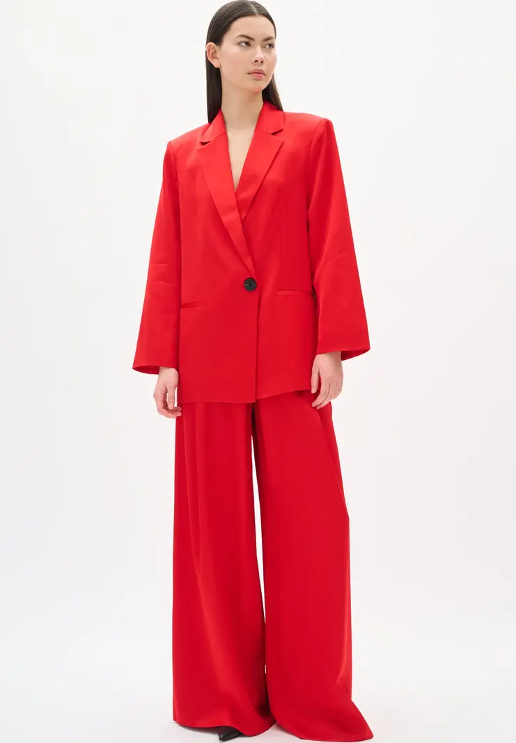 INWEAR ZumahIW Pants Fire Red - Maison Majé