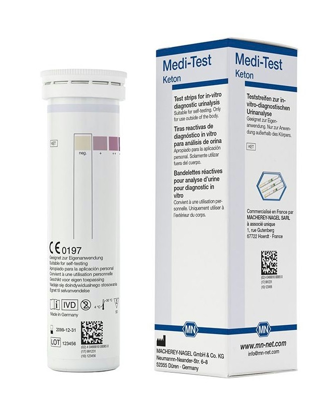 Medi-Test Urinestrips Keton - Vosmedisch.nl - A. Vos en Zoons B.V.