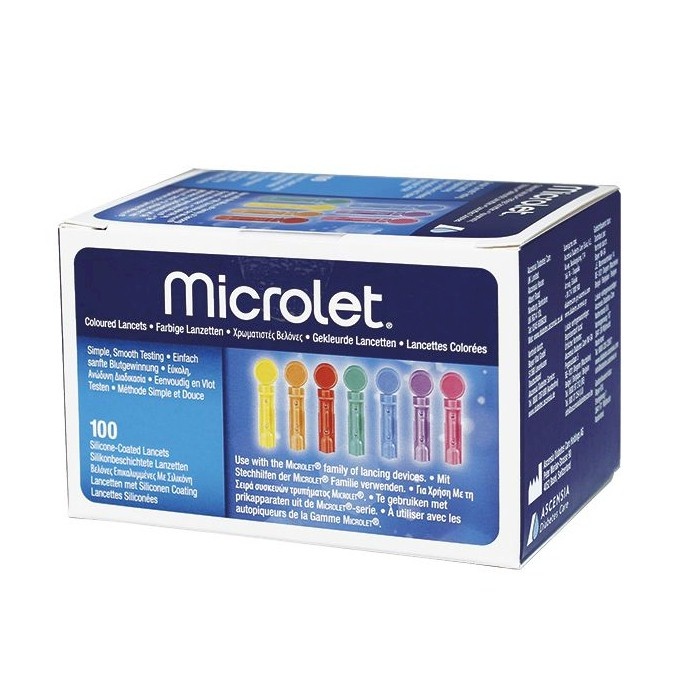 Microlet lancetten gekleurd - Vosmedisch.nl - A. Vos en Zoons B.V.