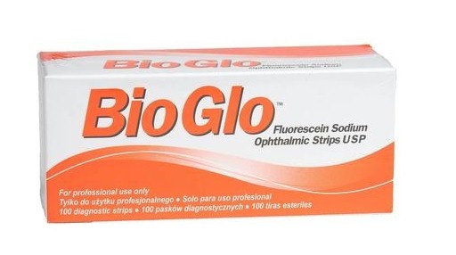 Bio Glo Fluoresceine strips 100st. - Vosmedisch.nl - A. Vos en Zoons B.V.