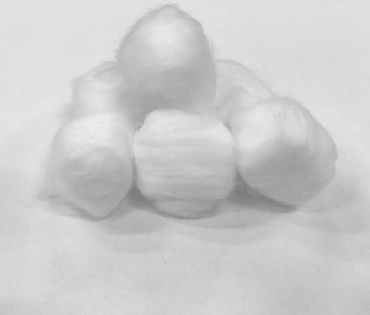 Wattenbollen - 0,7gr - 700stuks - wattenbolletjes wit - cotton balls ...