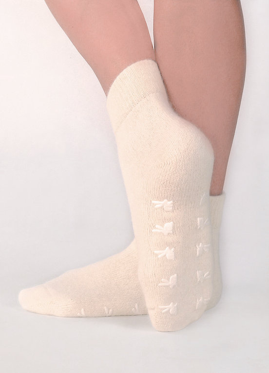Peters Angora Bedsokken antislip - Vosmedisch.nl - A. Vos en Zoons B.V.
