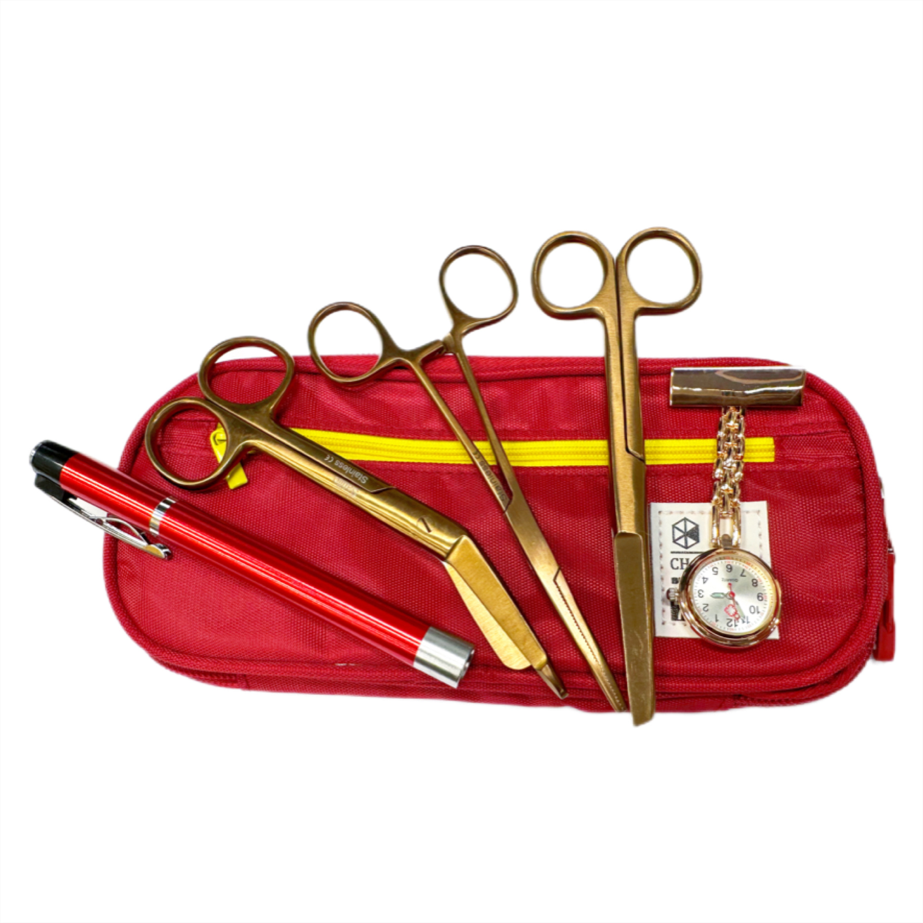 Verpleegkundige set compleet - Bronze Rood - Vosmedisch.nl - A. Vos en Zoons B.V.