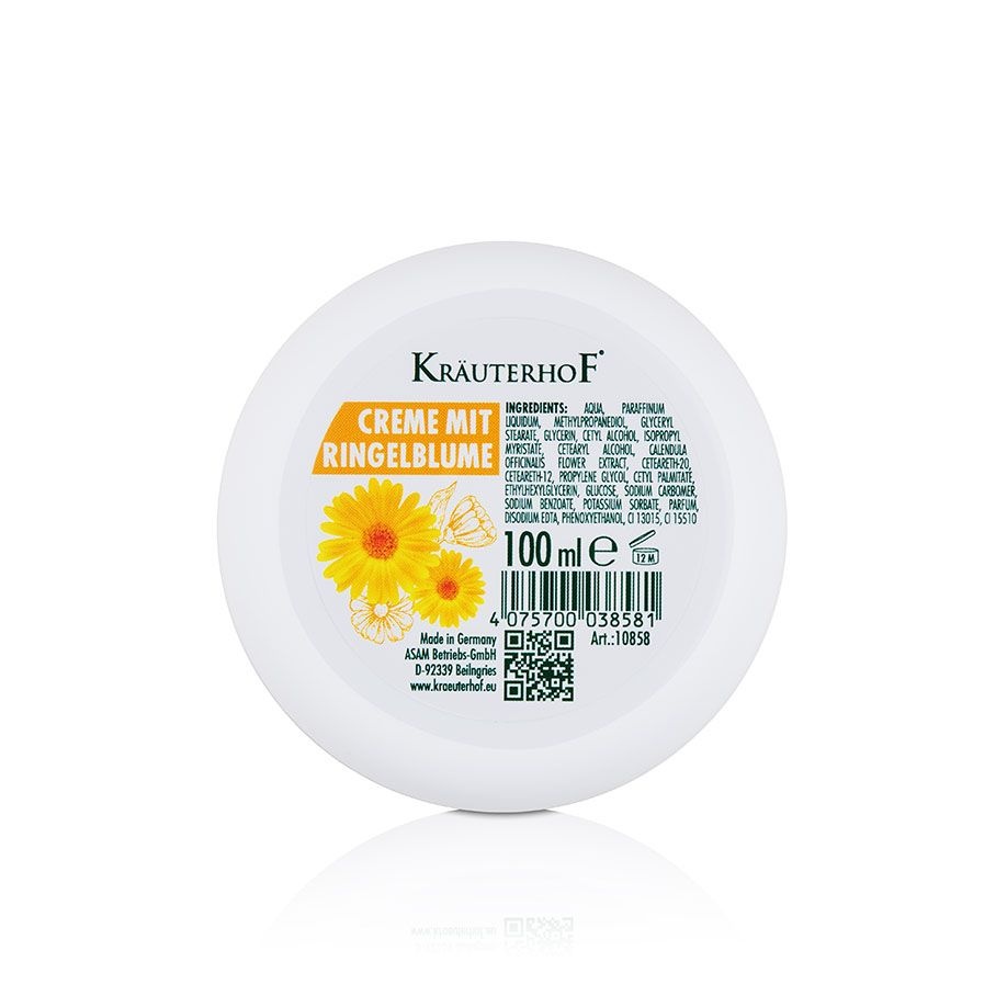 Calendula créme / goudsbloem zalf - 100 ml - Kräuterhof - Vosmedisch.nl ...