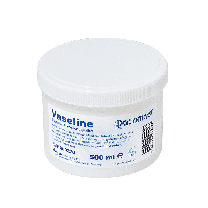 Vaseline Pot 500gr. - Vosmedisch.nl - A. Vos en Zoons B.V.